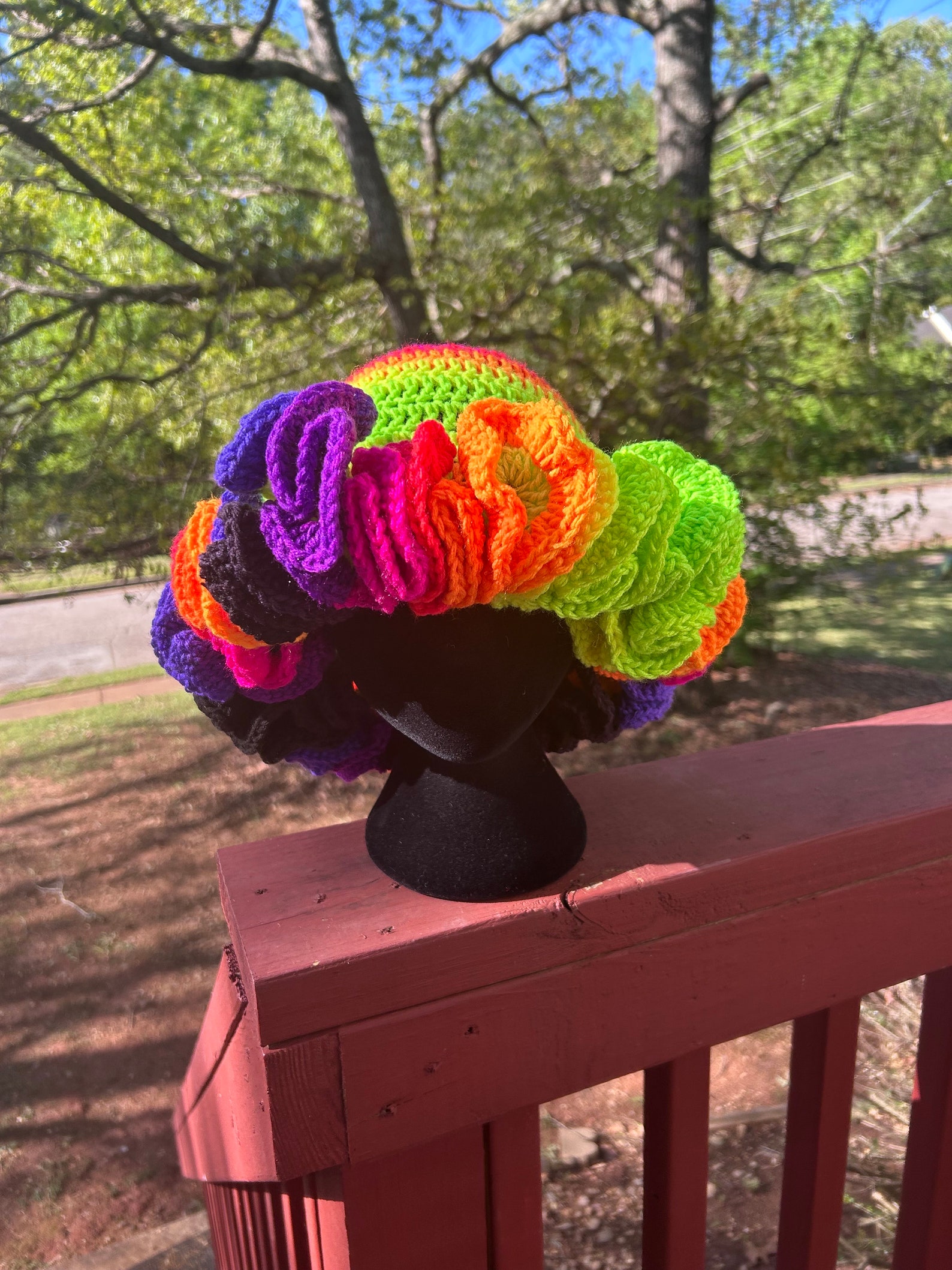 Handmade EXTREME Ruffle Hat - Etsy