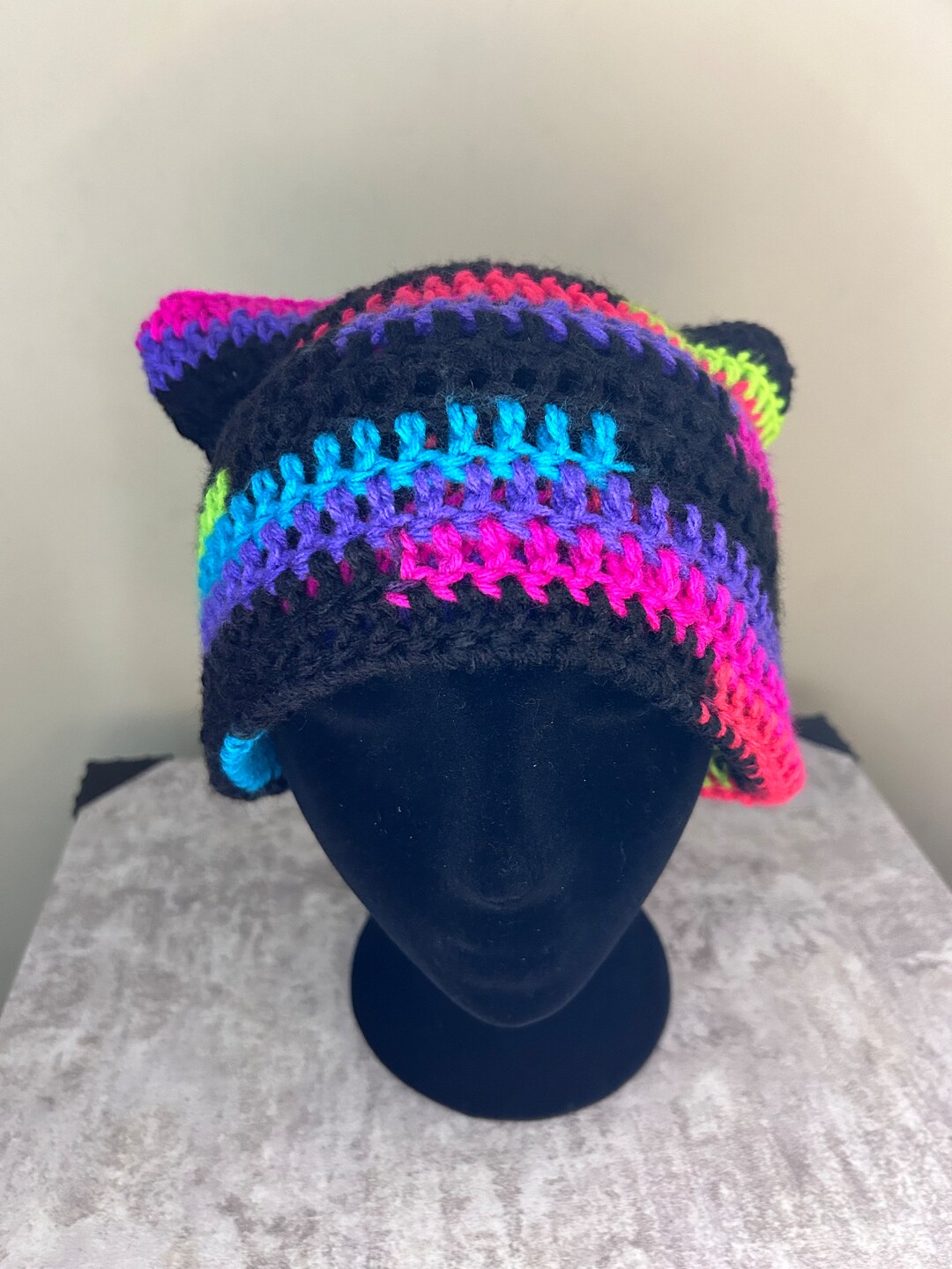 Cat Beanie - Etsy