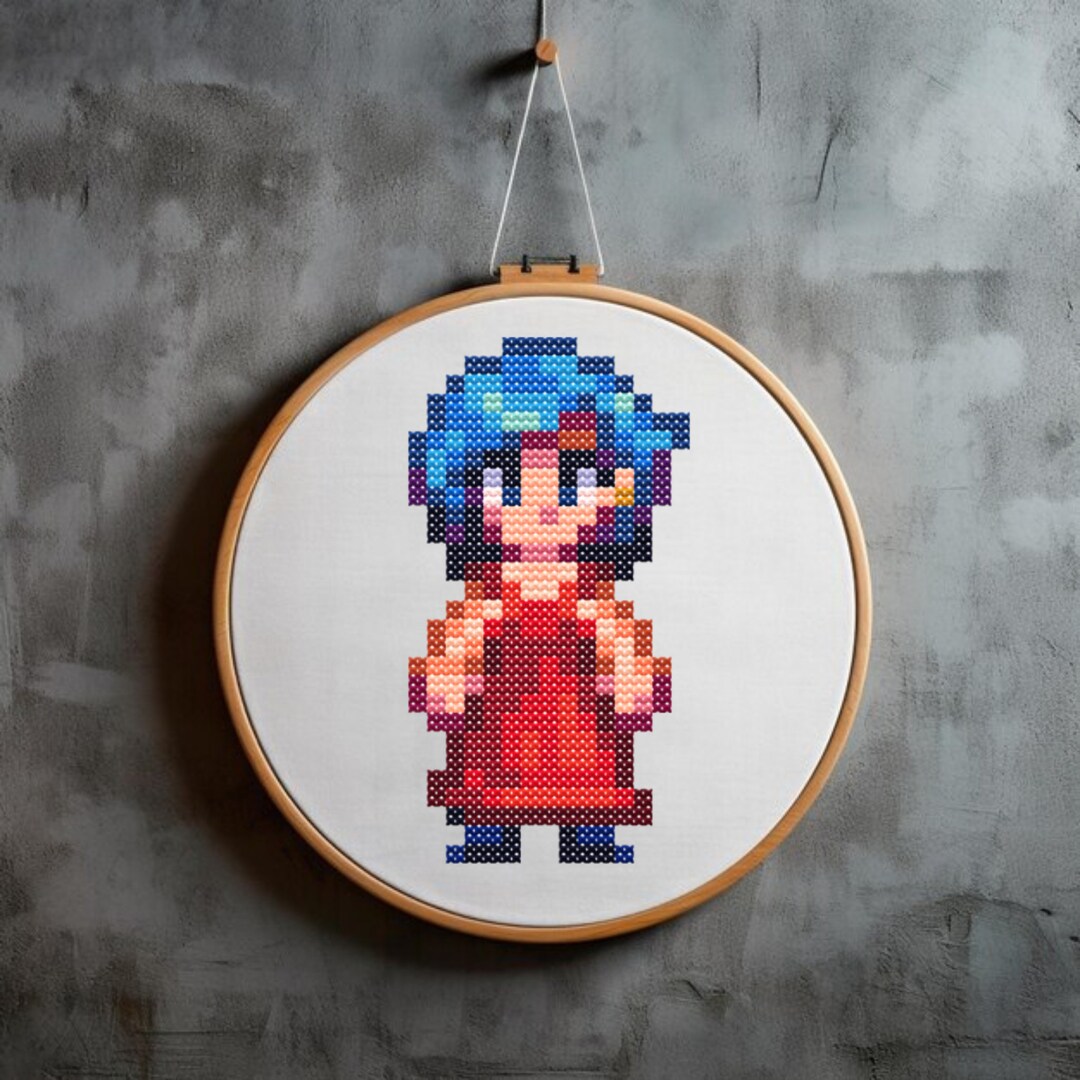 Stardew Valley Emily Cross Stitch Pattern - Etsy