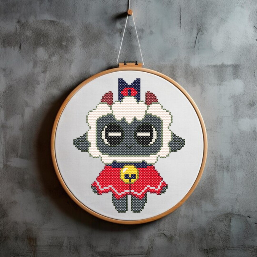 Cult of the Lamb Cross Stitch Pattern - Etsy