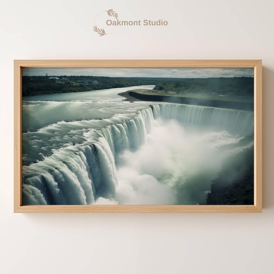 Niagara Falls Instant Download of Iconic Landmark Home Décor Digital ...