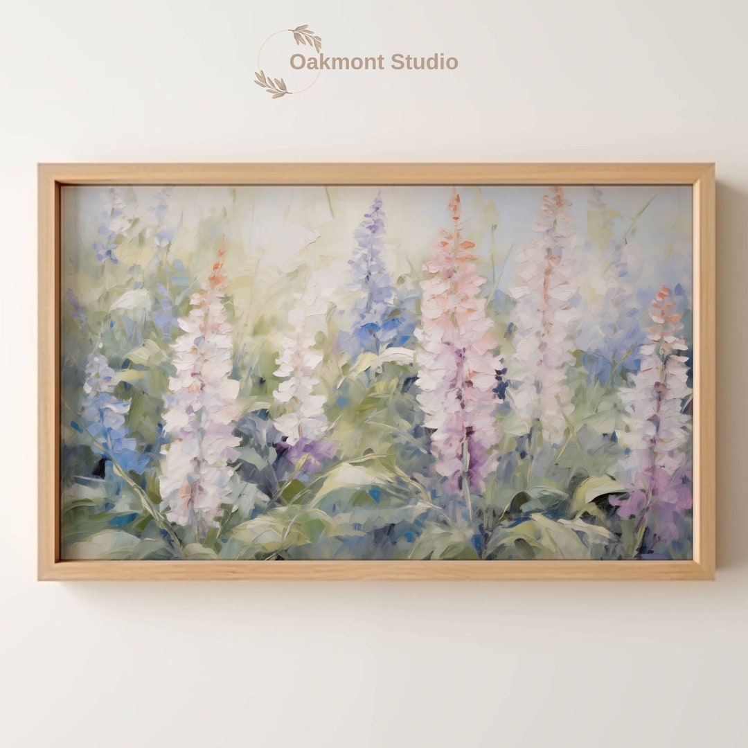 Pastel Wildflower Instant Download Digital Flower Art for Home Décor ...