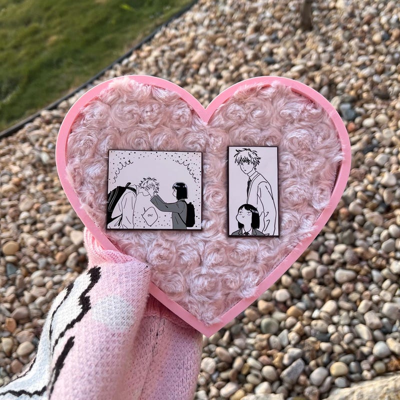 Shoujo Anime Enamel Pin - Etsy