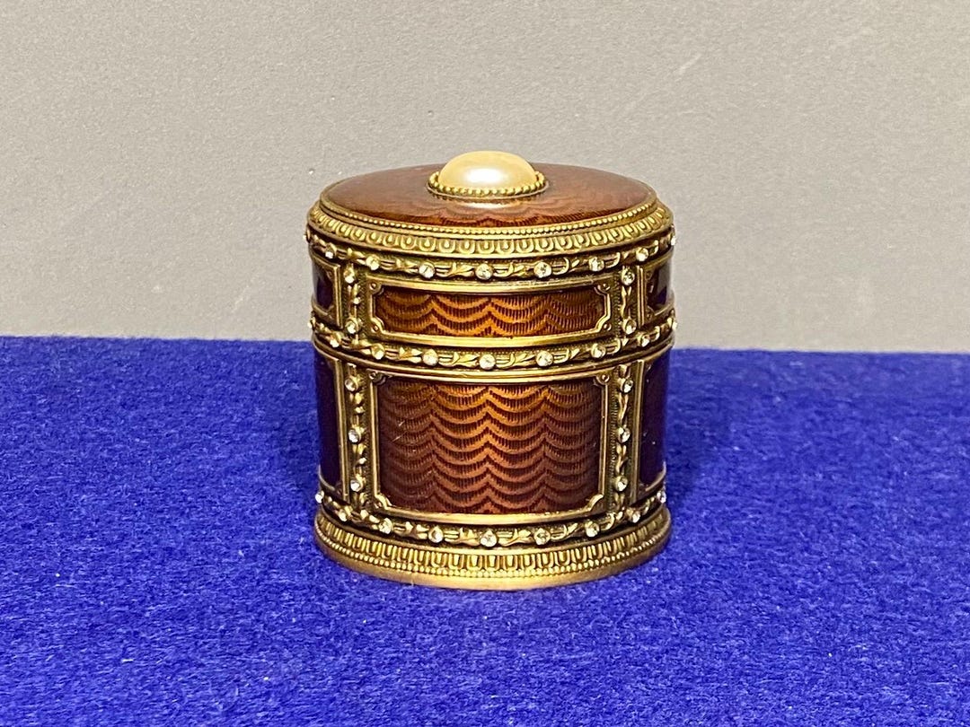 Edgar Berebi Limited Edition Catherine the Great Swarovski Trinket Pill ...