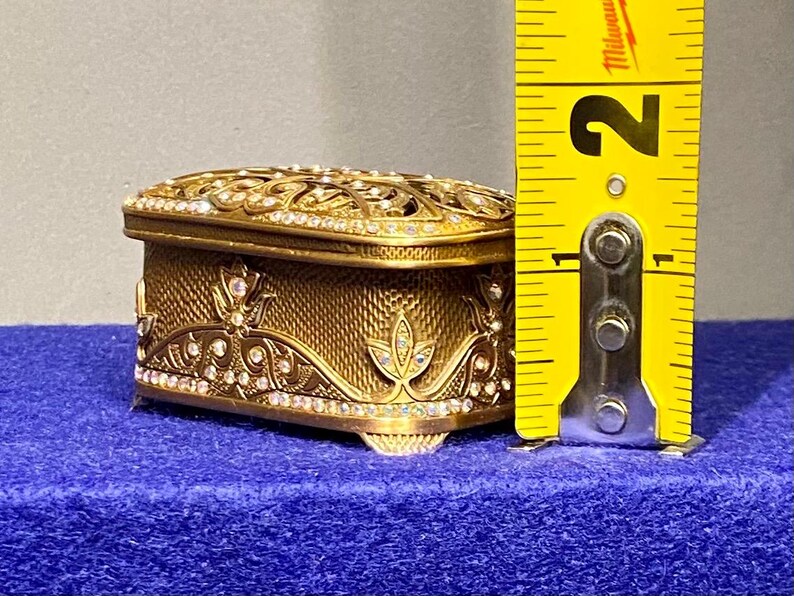 Edgar Berebi Limited Edition Claudia Enamel Jeweled Trinket Pill ...