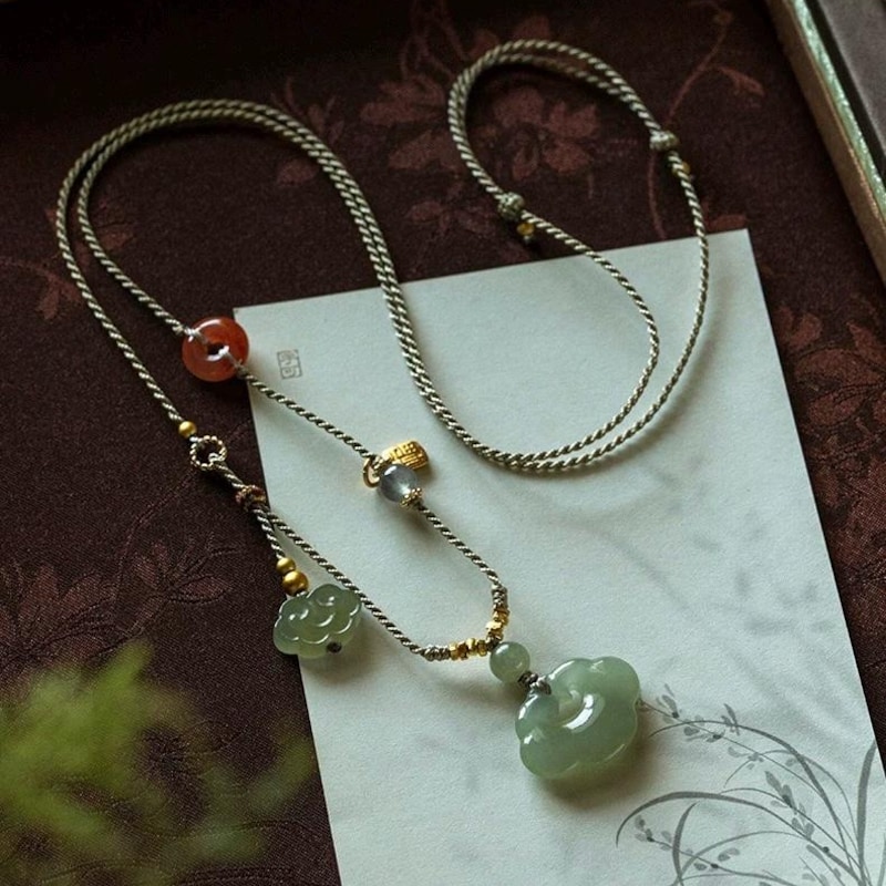 Longevity Jade Pendant - Etsy