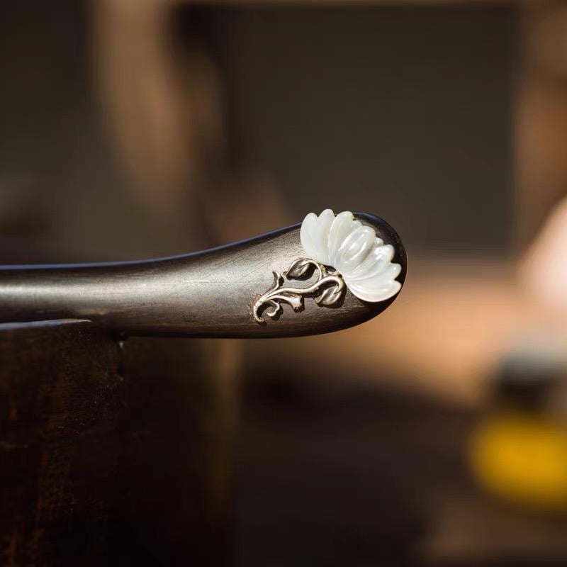 Silver Hair Stick Hanfu - Etsy