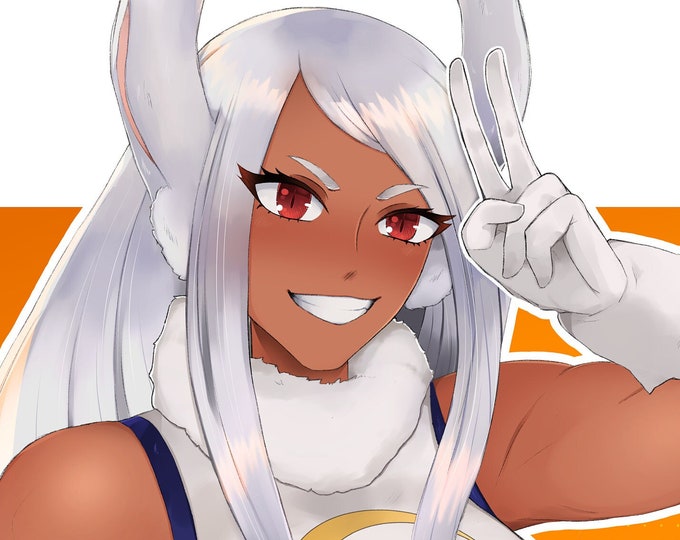 My Hero Academia Mirko 11x17 Poster Print - Etsy