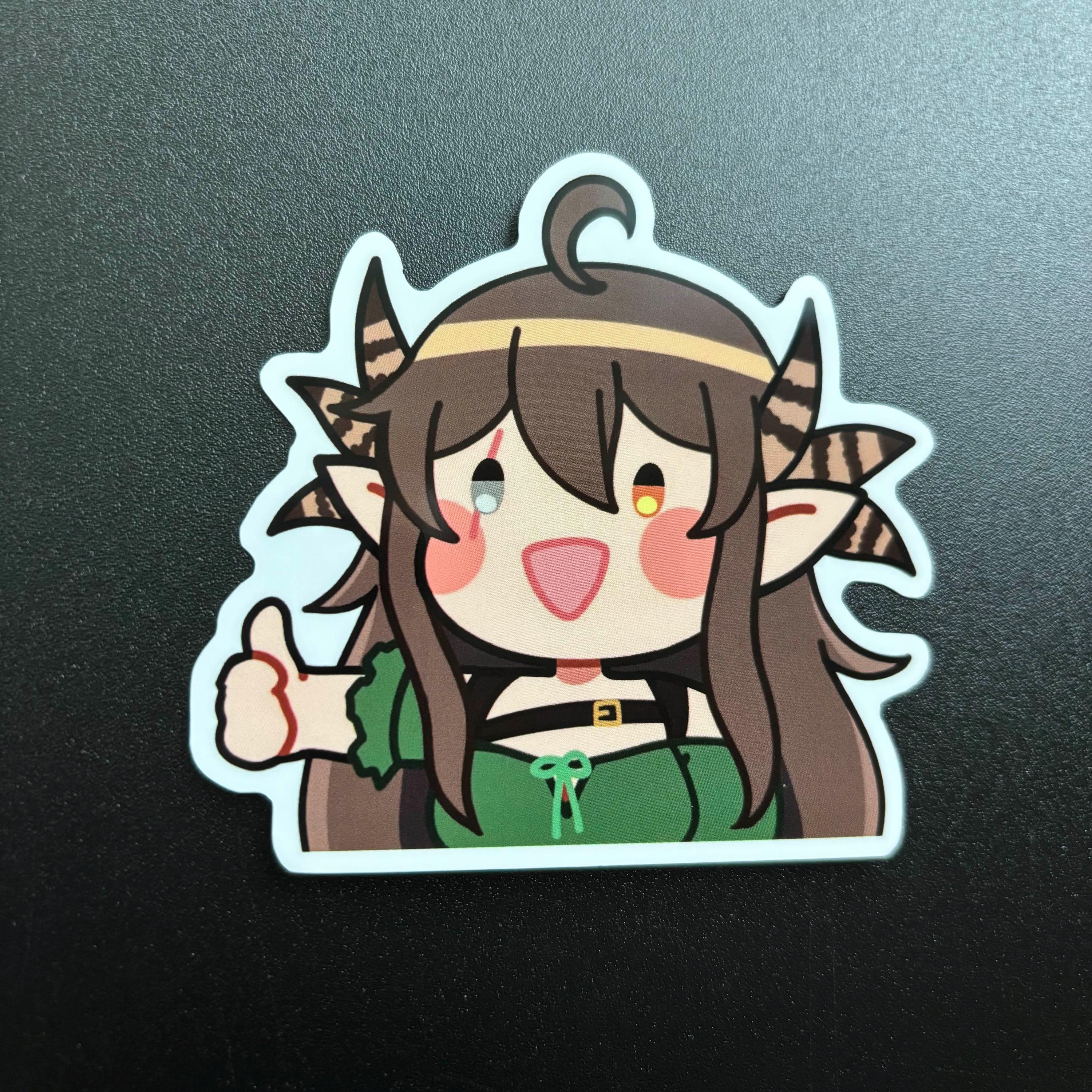 Indie Vtuber Kumi 3" Stickers - Etsy