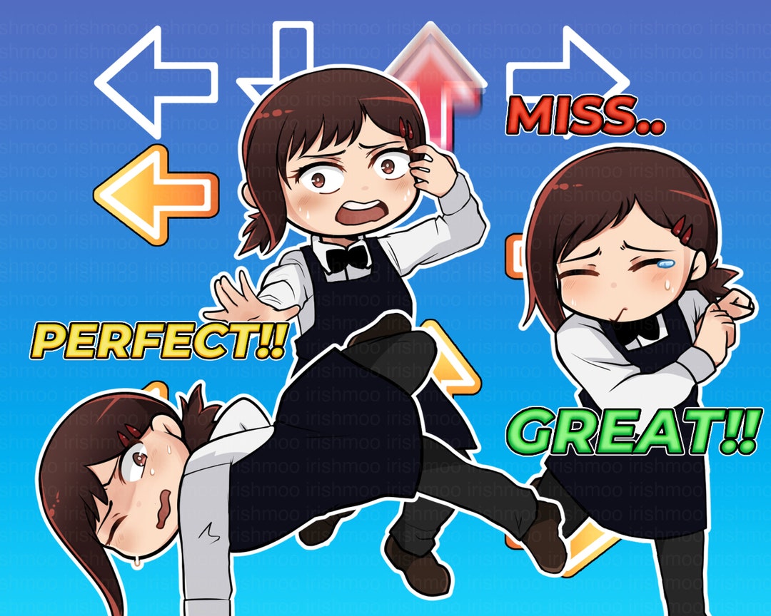 Chainsaw Man | Kobeni Dance | Lenticular Sticker - Etsy