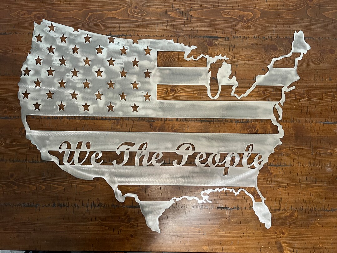 We the People Sign, American Sign, USA, We the People, America - Etsy