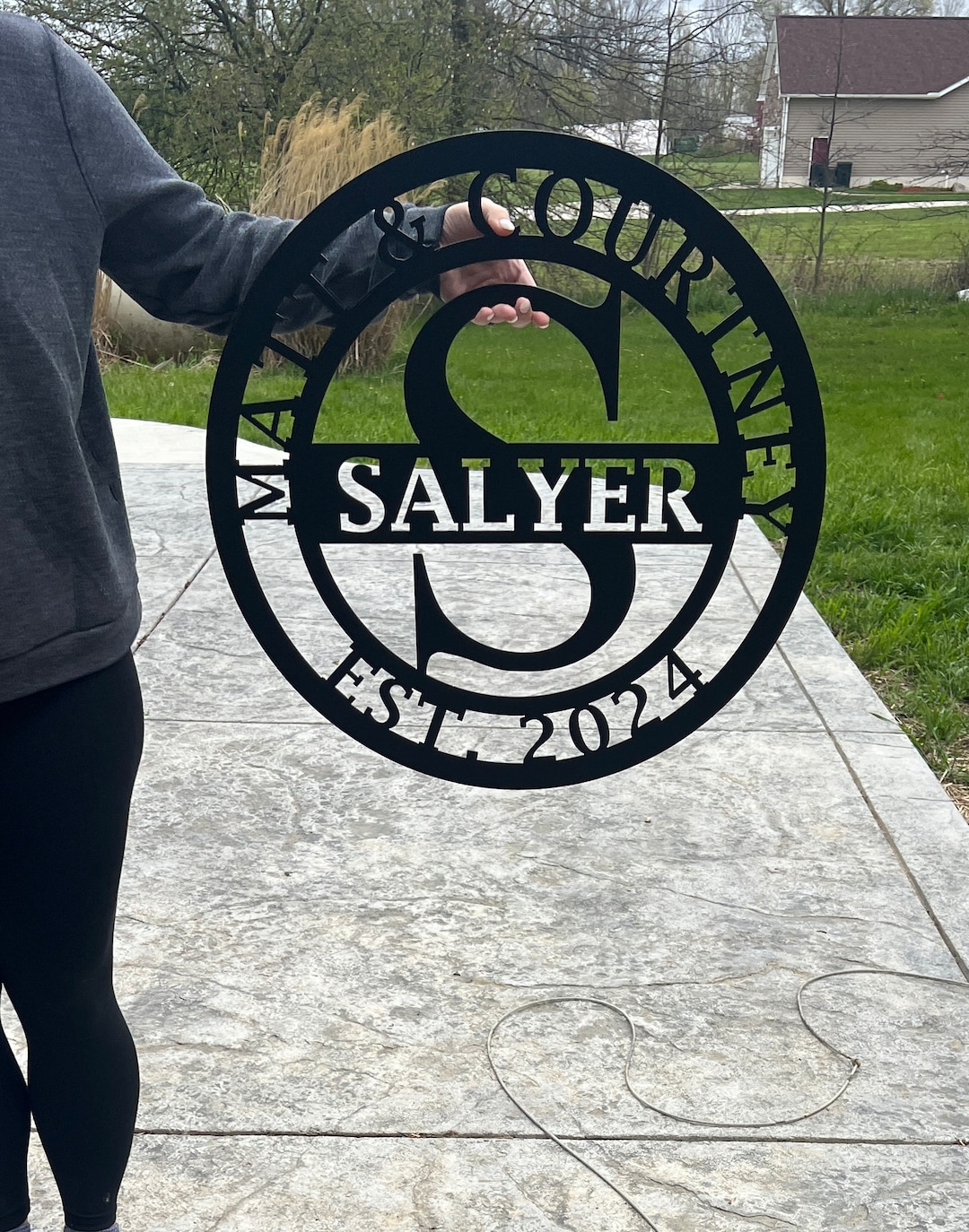 Custom Wedding Sign, Wedding Sign, Metal Wedding Sign, Custom Metal ...