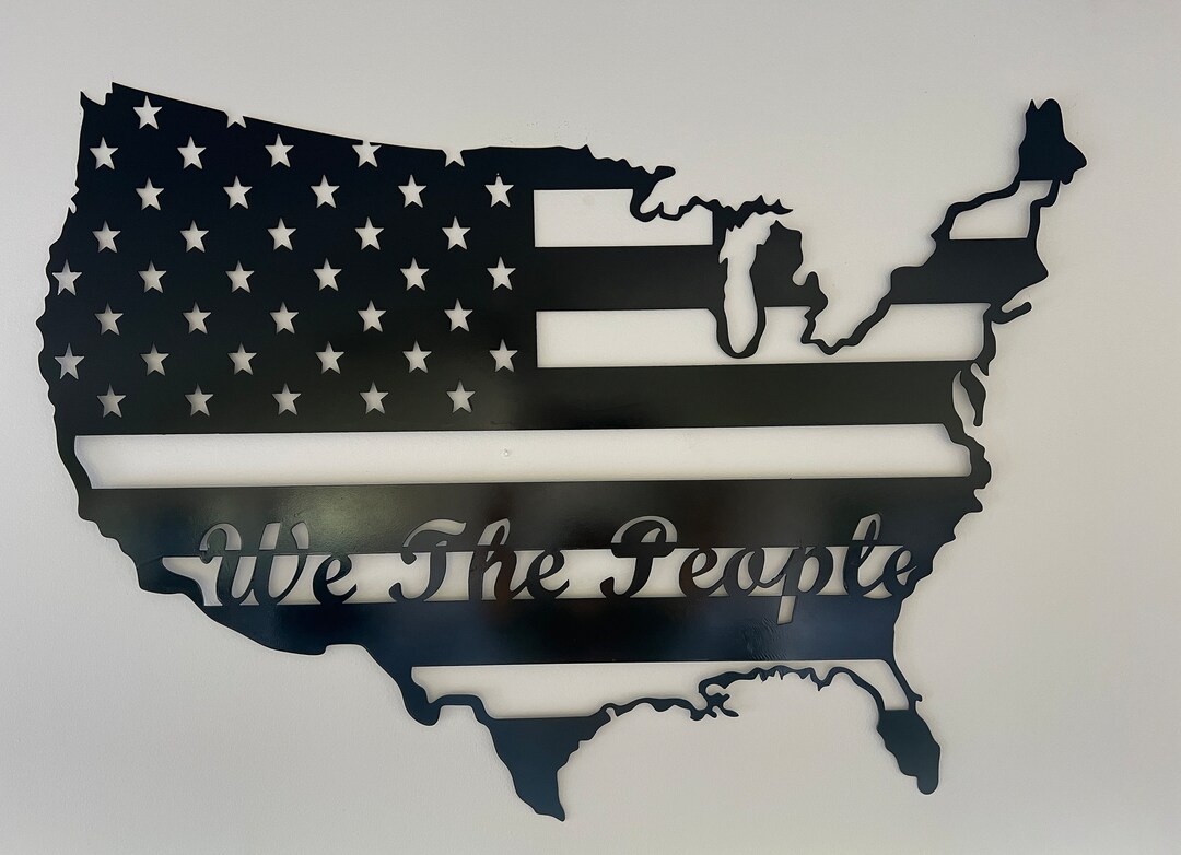 We the People Sign, American Sign, USA, We the People, America - Etsy