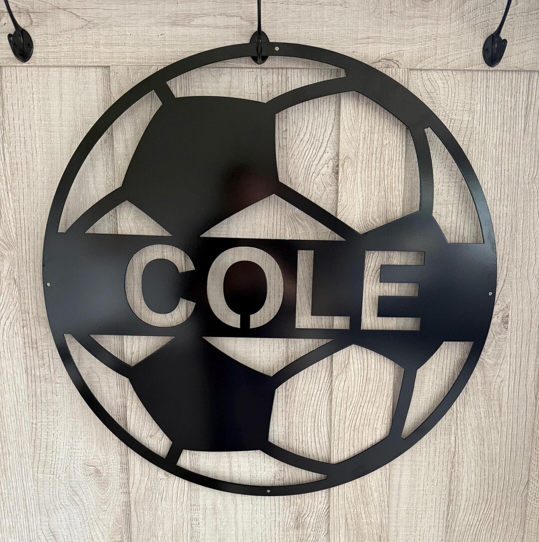 Sports Sign, Customizable Ball Sign, Customizable Sign, Sports, Soccer ...