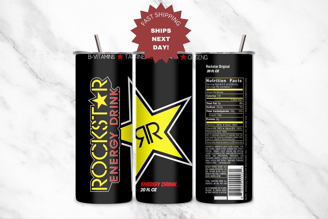 Rockstar Energy Rockstar Energy Tumbler Energy Drink Tumbler-rockstar ...