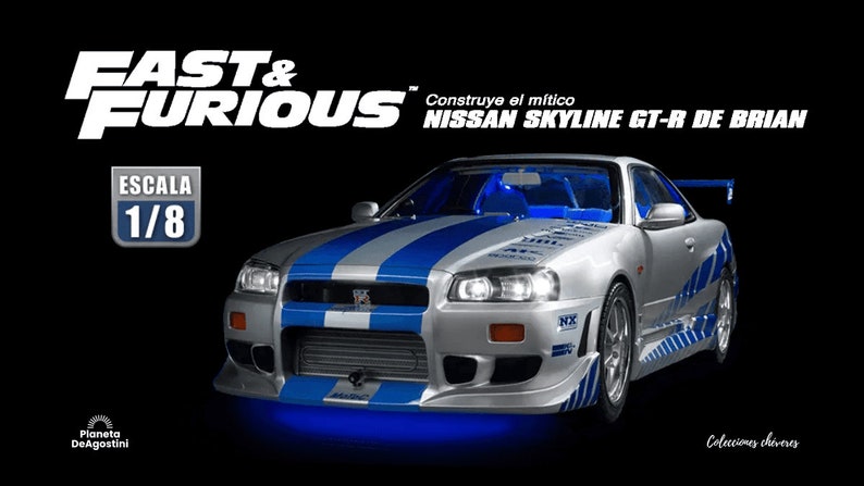 Hot Wheels Nissan Skyline Gt-r De Brian Skyline R32 Fast and Furious ...