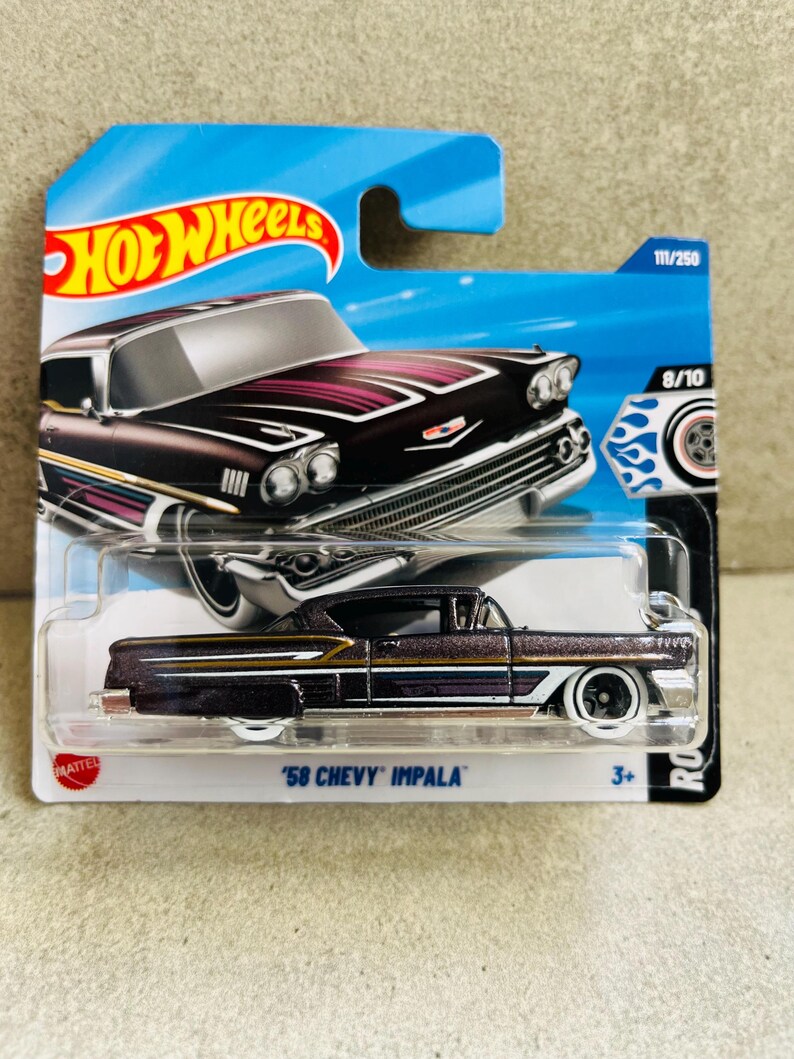 Hot Wheels Chevy Impala '58 - Etsy