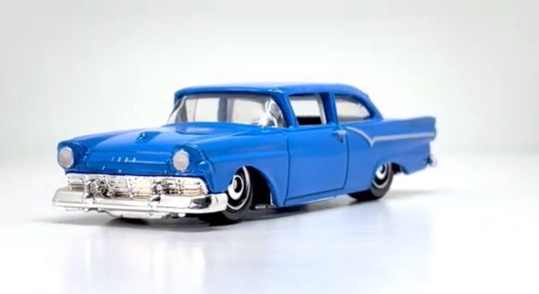 Hot Wheels Ford Custom 300- 1957 Matchbox - Etsy