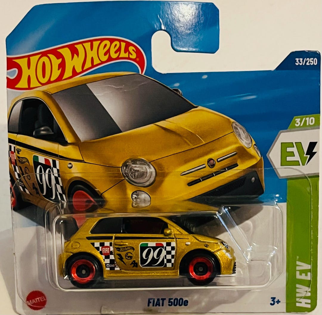 Hot Wheels/matchbox Fiat 500e - Etsy