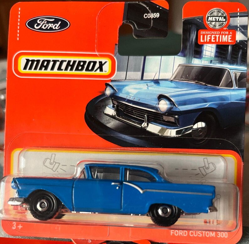 Hot Wheels Ford Custom 300- 1957 Matchbox - Etsy