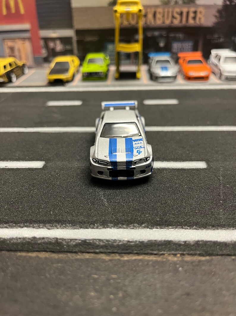 Hot Wheels Nissan Skyline Gt-r De Brian Skyline R32 Fast and Furious - Etsy