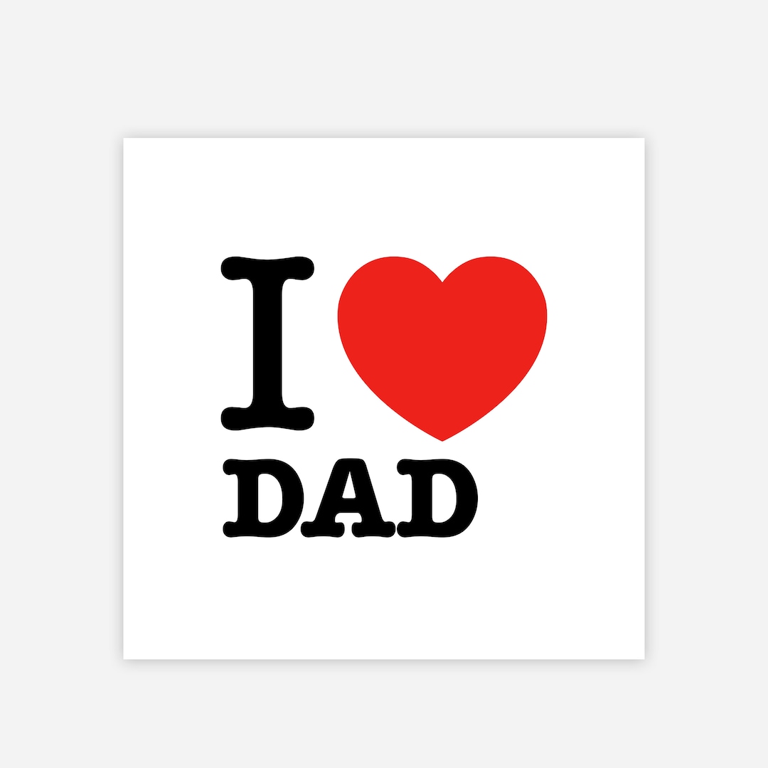 L Love Dad, Children Poster, Kids Poster, Nursery Wall Art, Digital ...