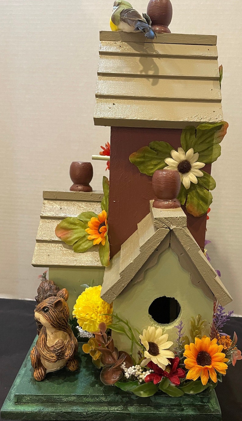 Nature Mansion Birdhouse - Etsy