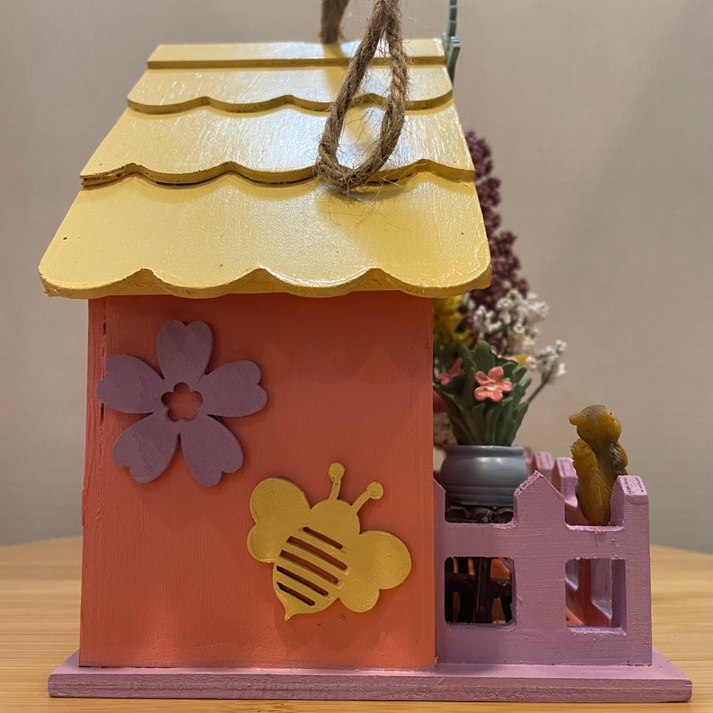 Butterfly Cottage Birdhouse - Etsy