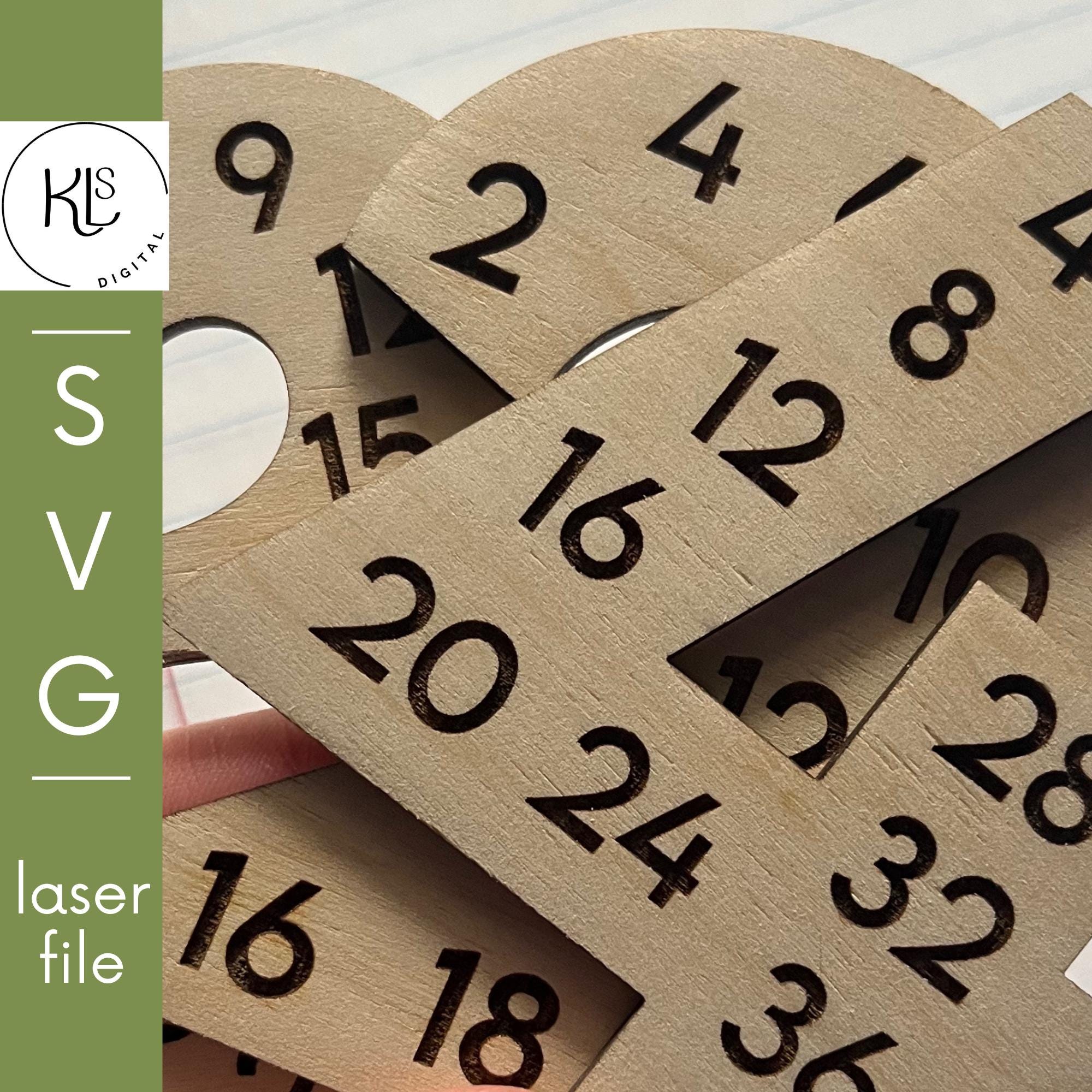 Multiplication Numbers SVG. Flashcards for Kids. Multiplication Chart ...