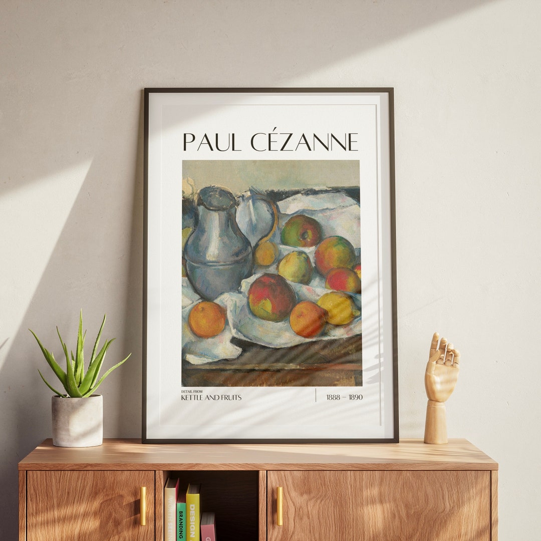 Poster Paul Cézanne Paul Cézanne Poster Art Print as an Artistic Wall ...