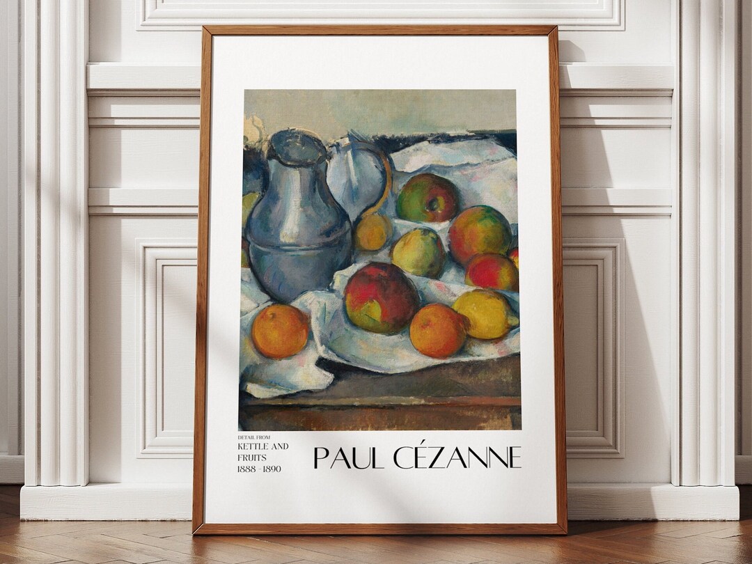 Poster Paul Cézanne Paul Cézanne Poster Art Print as an Artistic Wall ...