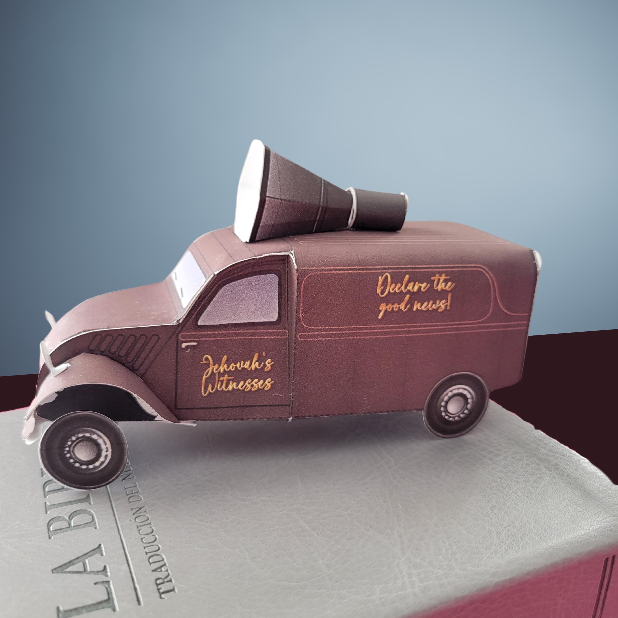 Printable JW Vintage Sound Car - Etsy