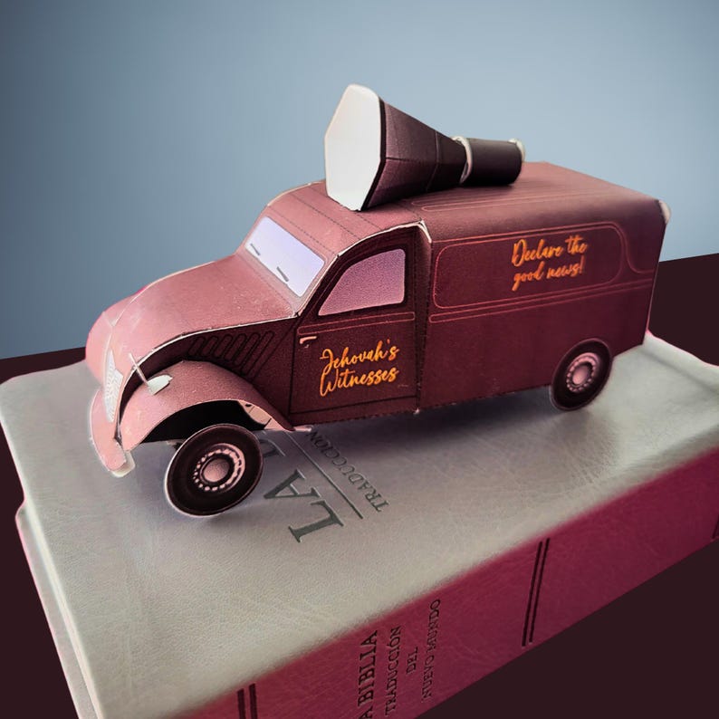 Printable JW Vintage Sound Car - Etsy