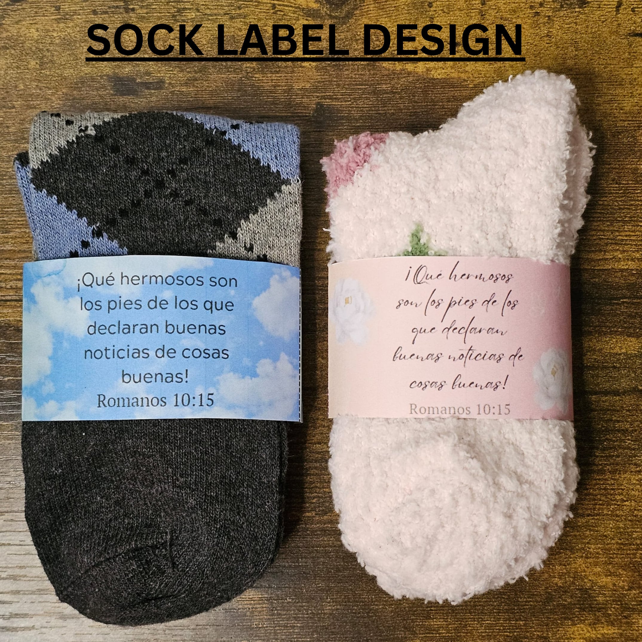 Spanish JW Ministry Sock Labels , Gift Labels for Elders & Pioneers ...