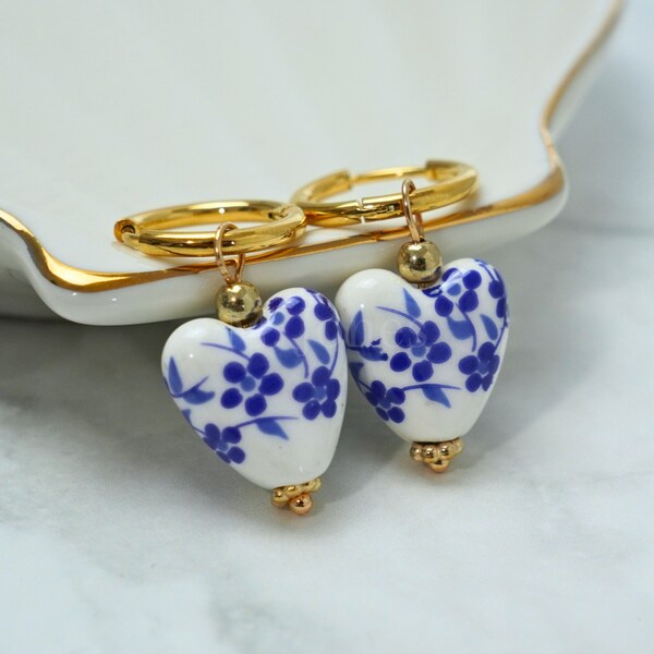 Delft Earrings - Etsy