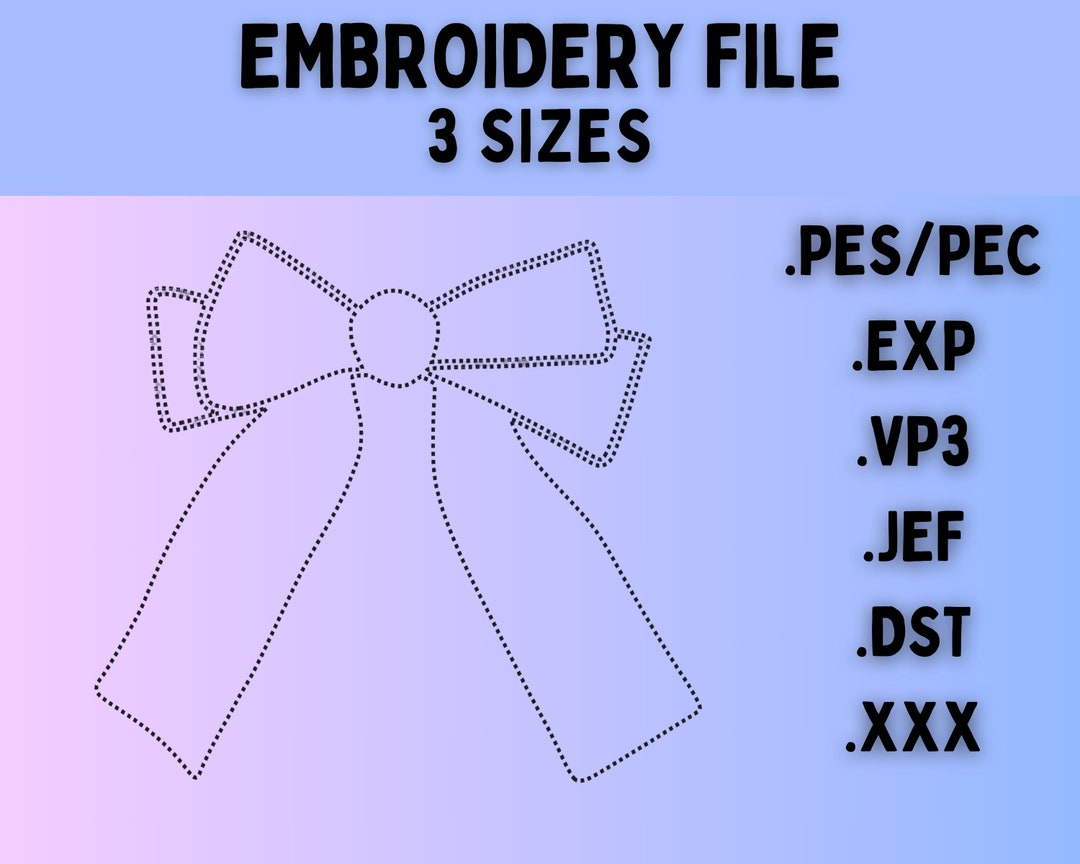 Pes Cute Design Pes Girly Design for Machine Embroidery Pes Coquette ...