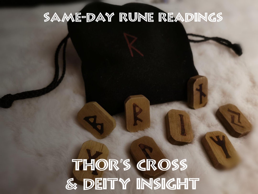 Same-day Thor's Cross Rune Reading With Deity Insight - Comprehensive ...