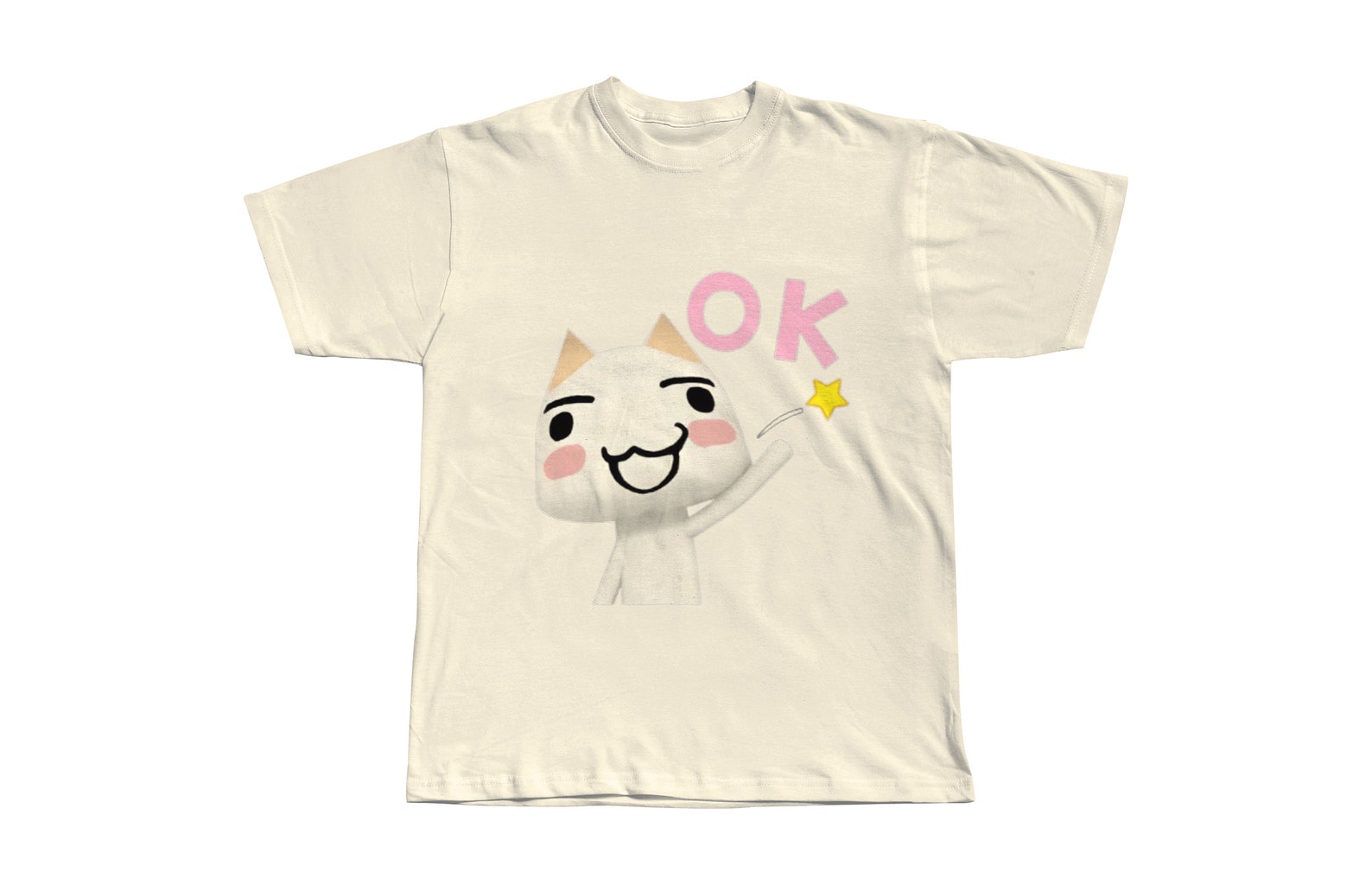 Kawaii Anime Manga Toro Inoue Sony Mascot Cat Streetwear Boxy Tee ...