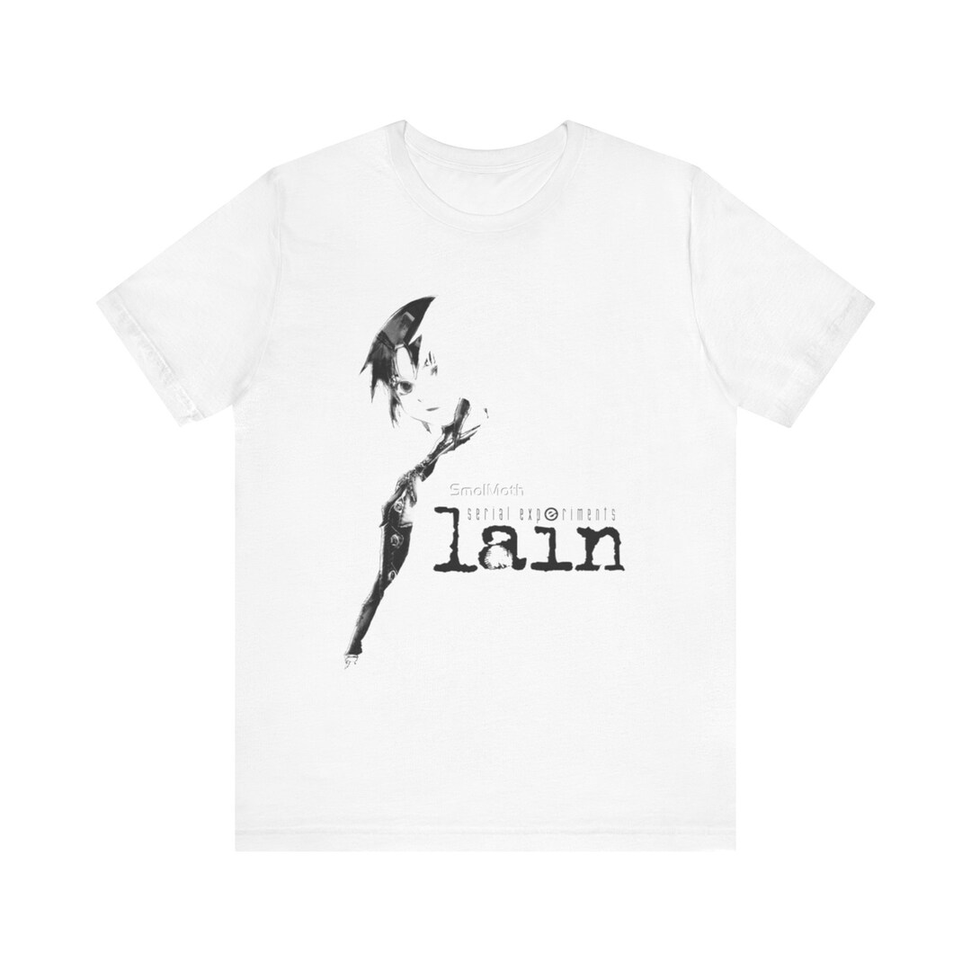 Anime Manga Serial Experiments Lain Y2K Streetwear Boxy Tee Gifts for ...