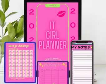 SOFT GIRL Digital Planner for 2024 & 2025 - Etsy