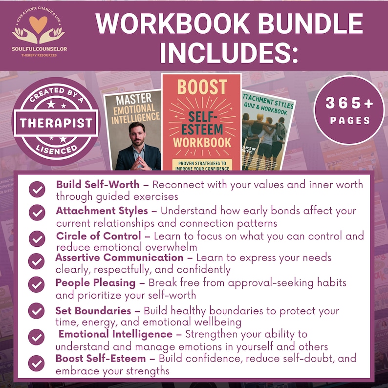 Social Skills Workbooks Value Bundle: CBT, Emotional and Social ...