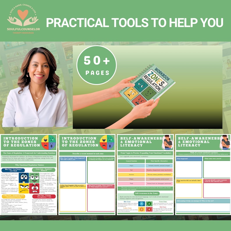 Zones of Regulation Workbook: Coping Skills for Teens & Adults ...