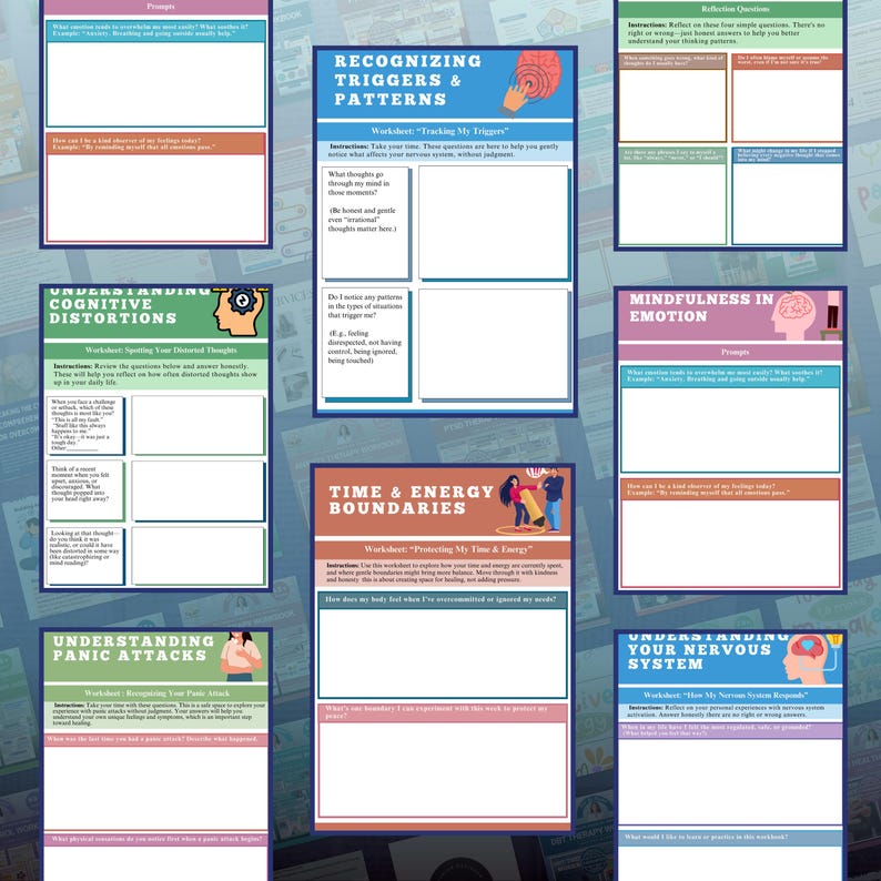 Mind-body Reset Mental Health Bundle, ADHD, Bipolar, Impulse Control ...