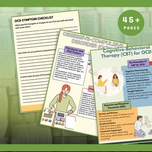 Obsessive-compulsive Disorder (OCD) Mega Bundle Workbook, Intrusive ...