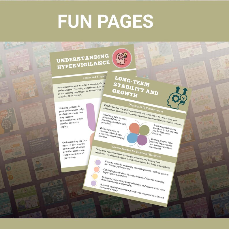 Managing Hypervigilance Workbook for Teens & Adults | Emotional ...