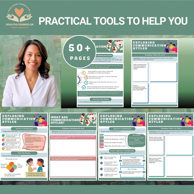 Teen Communication Skills Workbook: Assertiveness, Boundaries ...