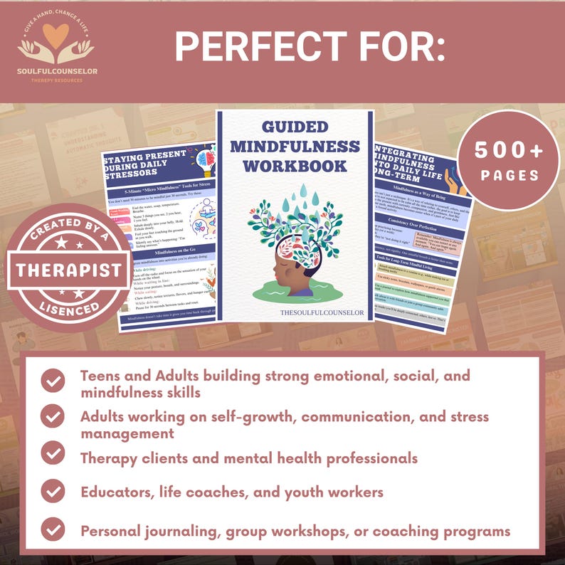 Life Skills Workbook Bundle: Teens & Adults - Emotional Intelligence ...