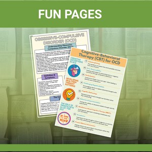 Obsessive-compulsive Disorder (OCD) Mega Bundle Workbook, Intrusive ...