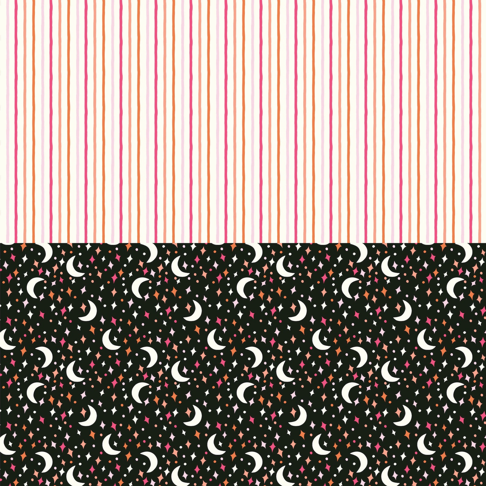 Halloween Magic Printable Digital Paper Set With Ghosts, Witch Hats ...