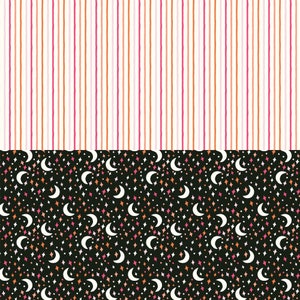 Halloween Magic Printable Digital Paper Set With Ghosts, Witch Hats ...